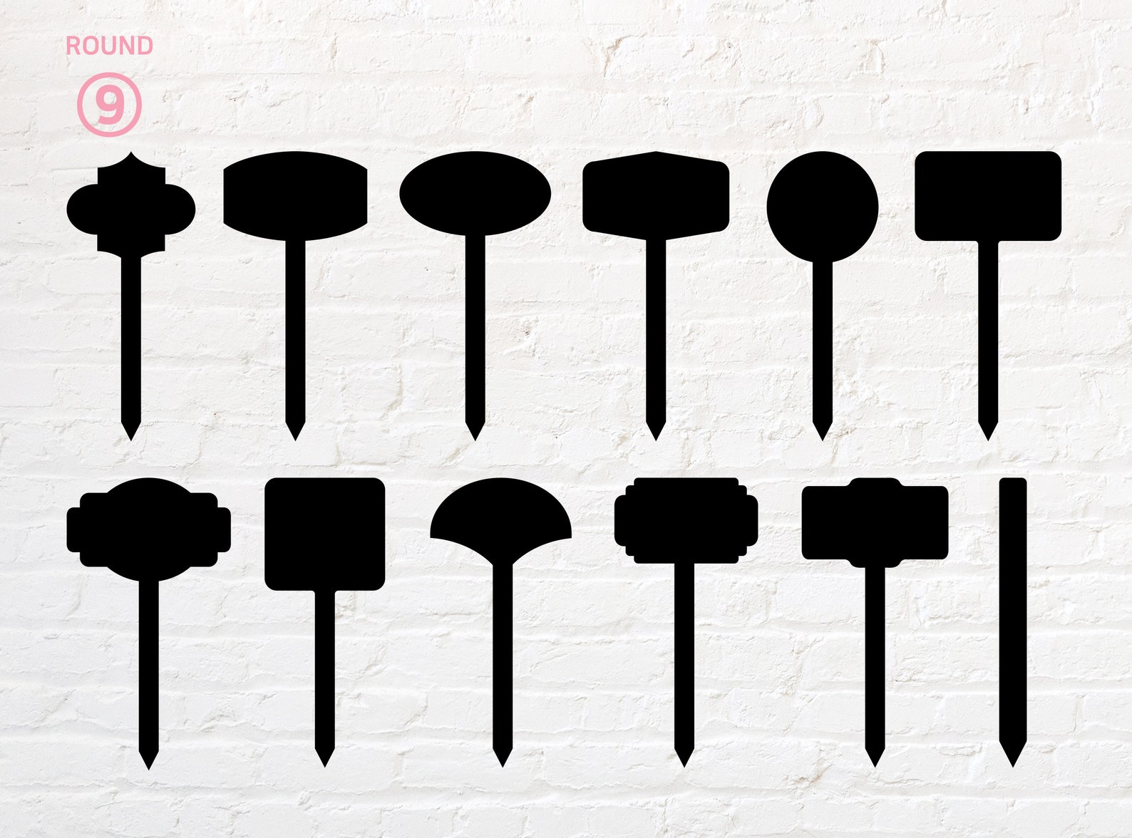 Garden Marker Svg, Png, Dxf, Eps, Pdf - Etsy