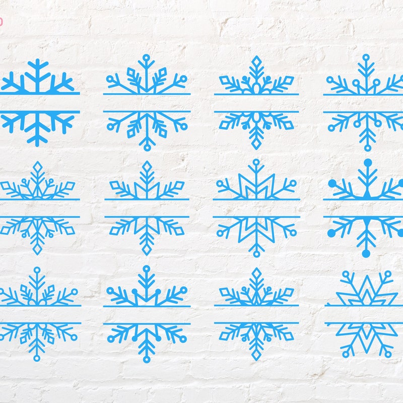 Snowflake Name Design - Etsy