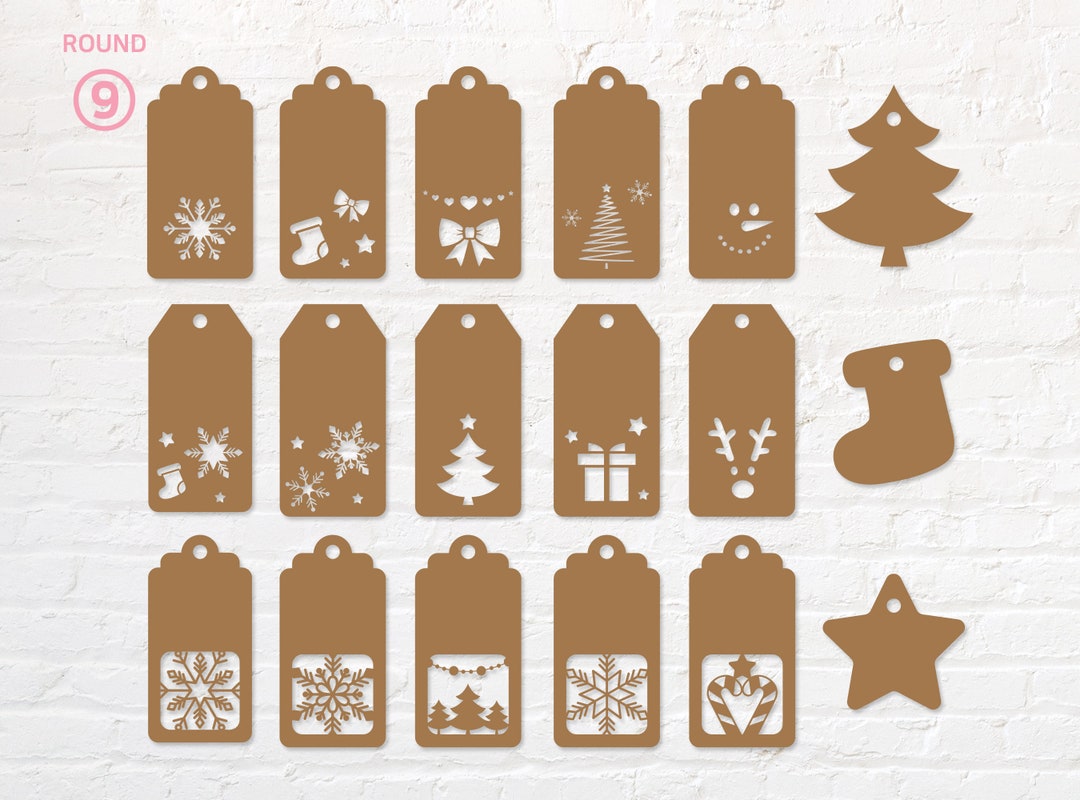 Christmas Gift Tag Svg, Png, Dxf, Eps, Pdf - Etsy Canada