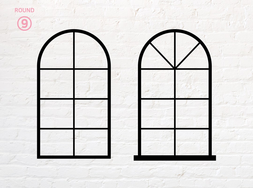 Window Svg, Png, Dxf, Eps, Pdf - Etsy
