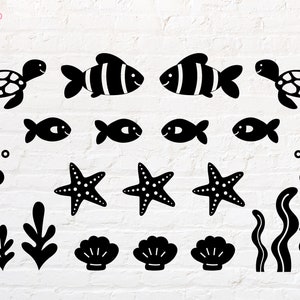 Colorful Fish Svg, Fishes Svg, Png, Dxf, Eps, Pdf - Etsy