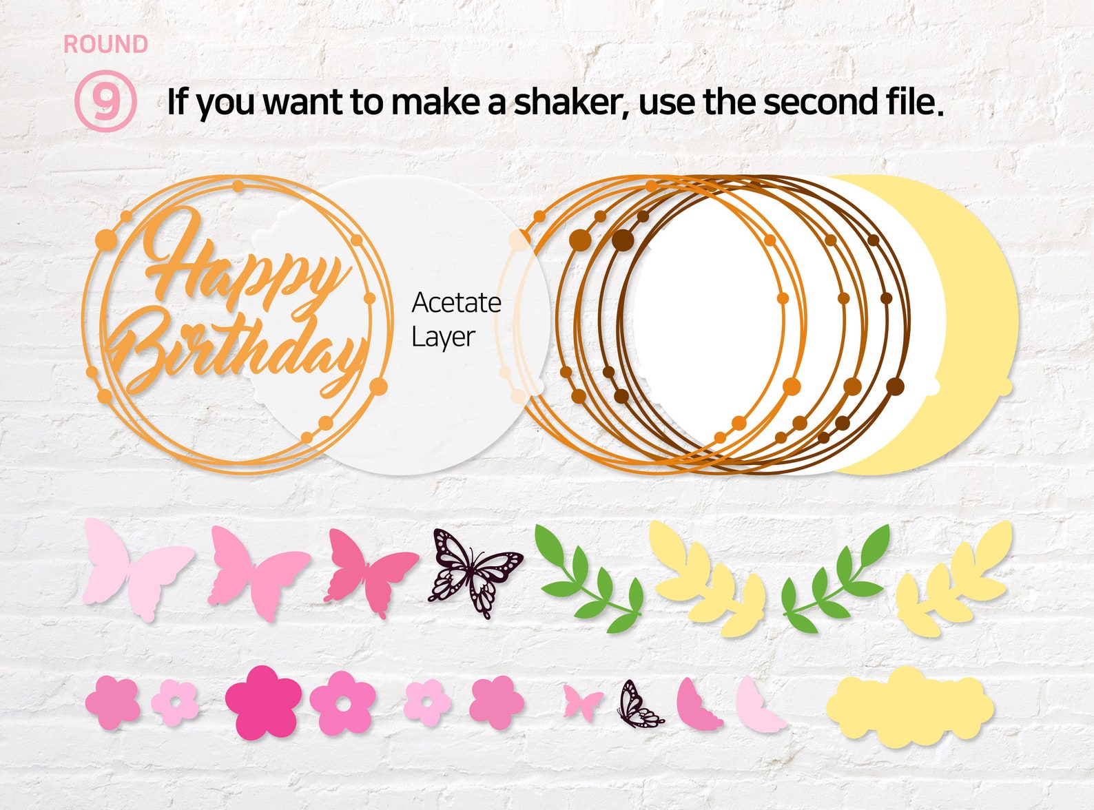 Butterfly Birthday Cake Topper Svg, Png, Dxf, Eps, Pdf - Etsy