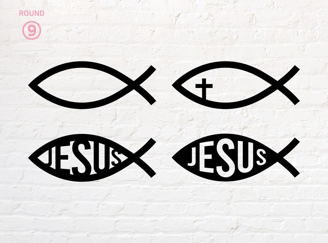 Christian Fish Svg, Png, Dxf, Eps, Pdf - Etsy