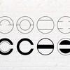 Abstract Shapes Outline Svg, Png, Dxf, Eps, Pdf - Etsy