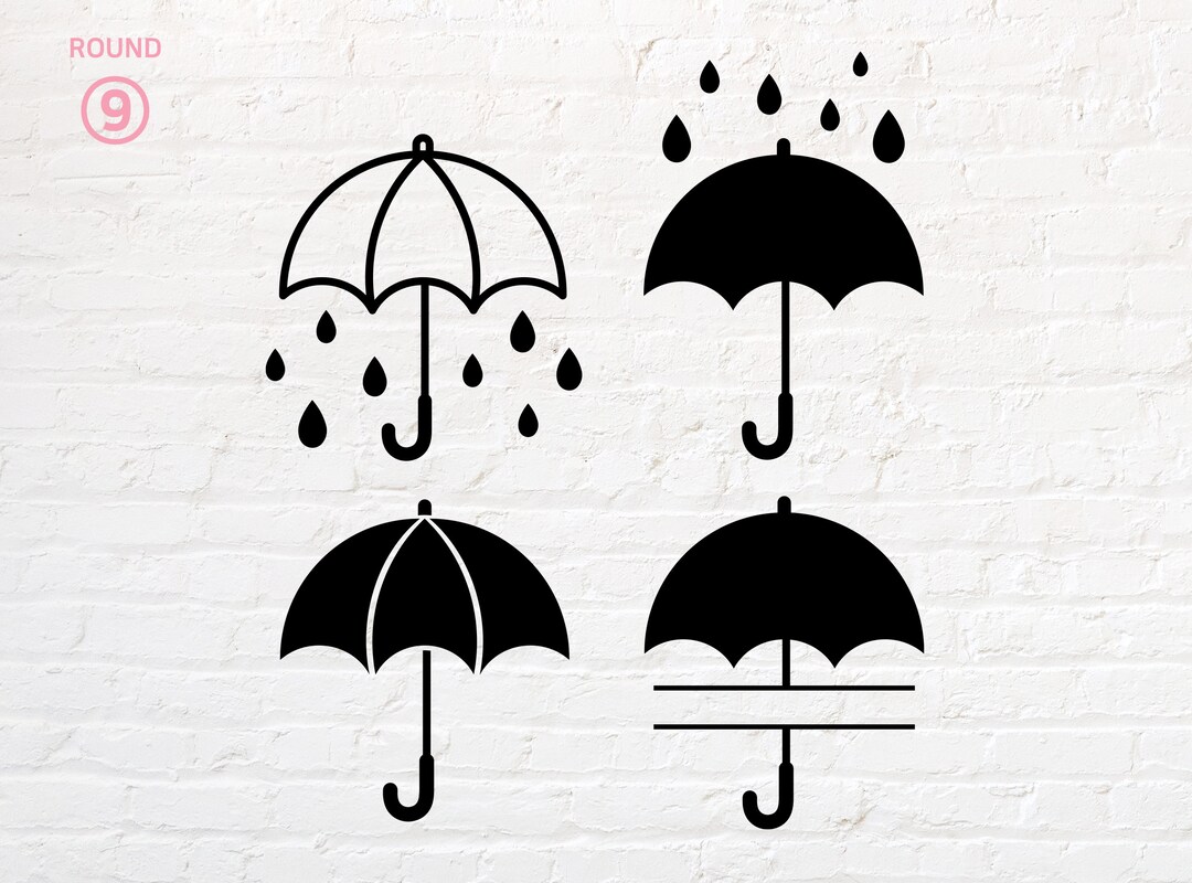 Umbrella Svg, Png, Dxf, Eps, Pdf - Etsy