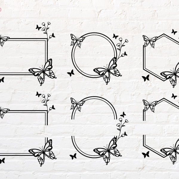 Framed Butterfly - Etsy