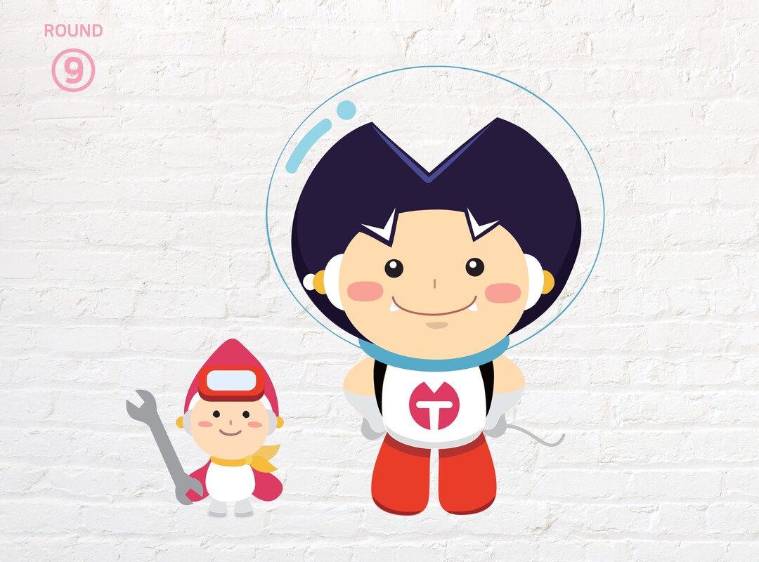 Space Janitor, Cute Character Png, Eps, Pdf - Etsy