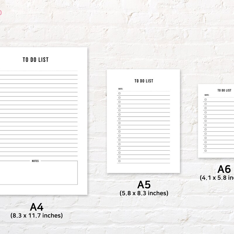 To Do List Svg - Etsy