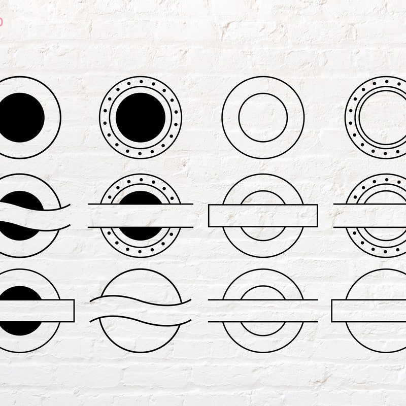 Circle Cutout - Etsy