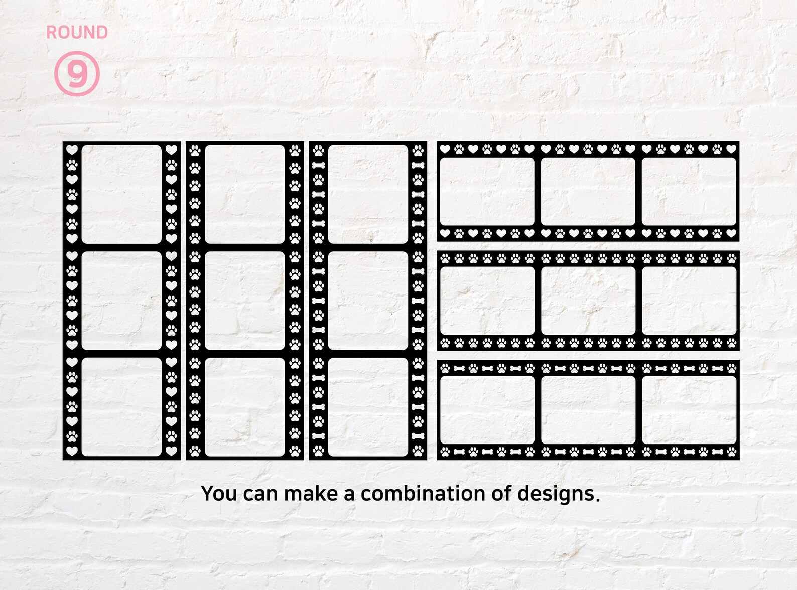 Dog Photo Frame Svg Dog Film Svg Png Dxf Eps Pdf - Etsy