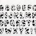 Cow Font Svg, Bubble Cow Font Svg, Png, Dxf, Eps, Pdf - Etsy UK