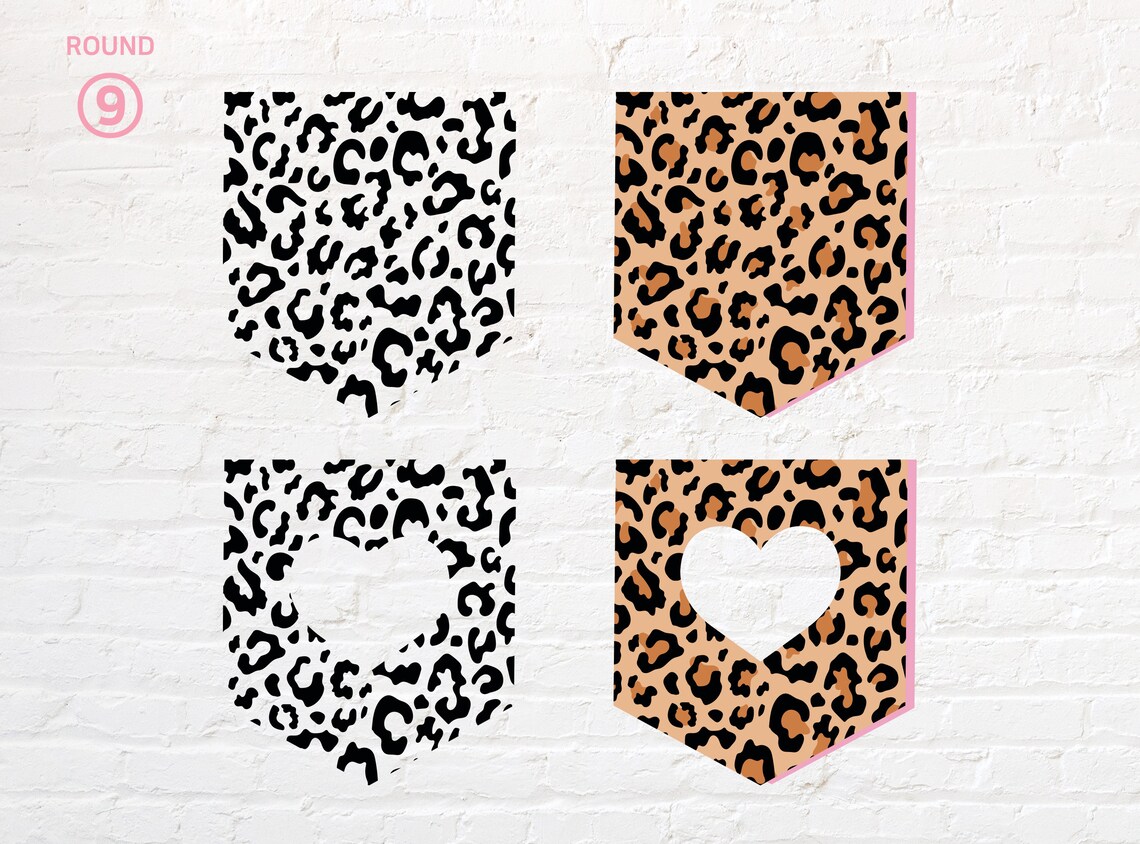 Leopard Print Pocket Svg, Png, Dxf, Eps, Pdf - Etsy