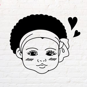 Baby Face Svg, Png, Eps, Pdf - Etsy