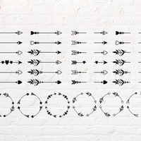 Chevron Arrows Svg, Chevron Arrows Outline Svg, Cricut Cut File and Png ...