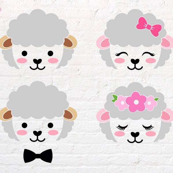 Sheep Face Template - Etsy