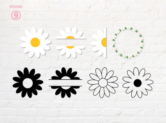 Daisy Svg Png Dxf Eps Pdf - Etsy Australia