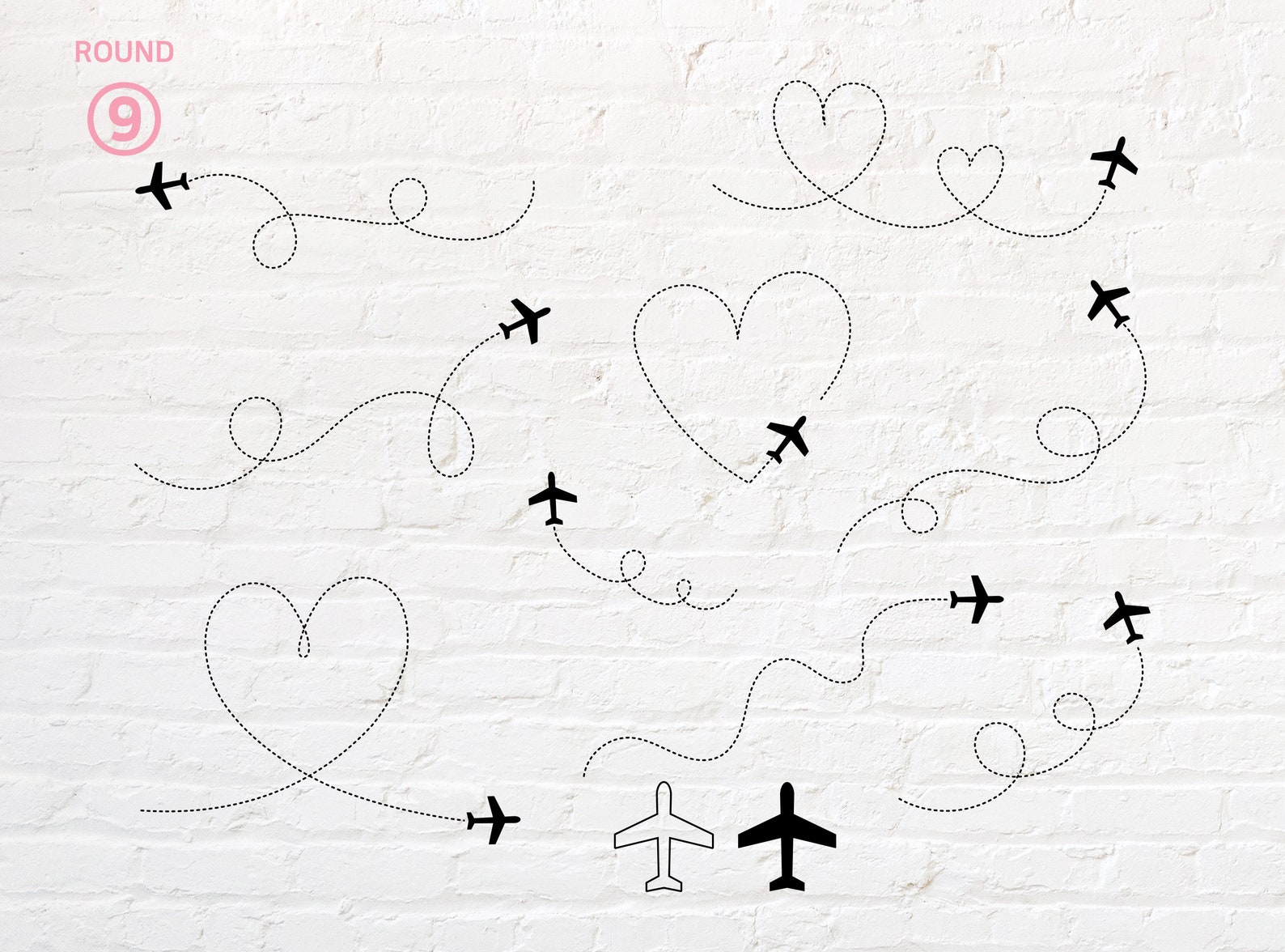 Airplane Line Svg Png Dxf Eps Pdf - Etsy