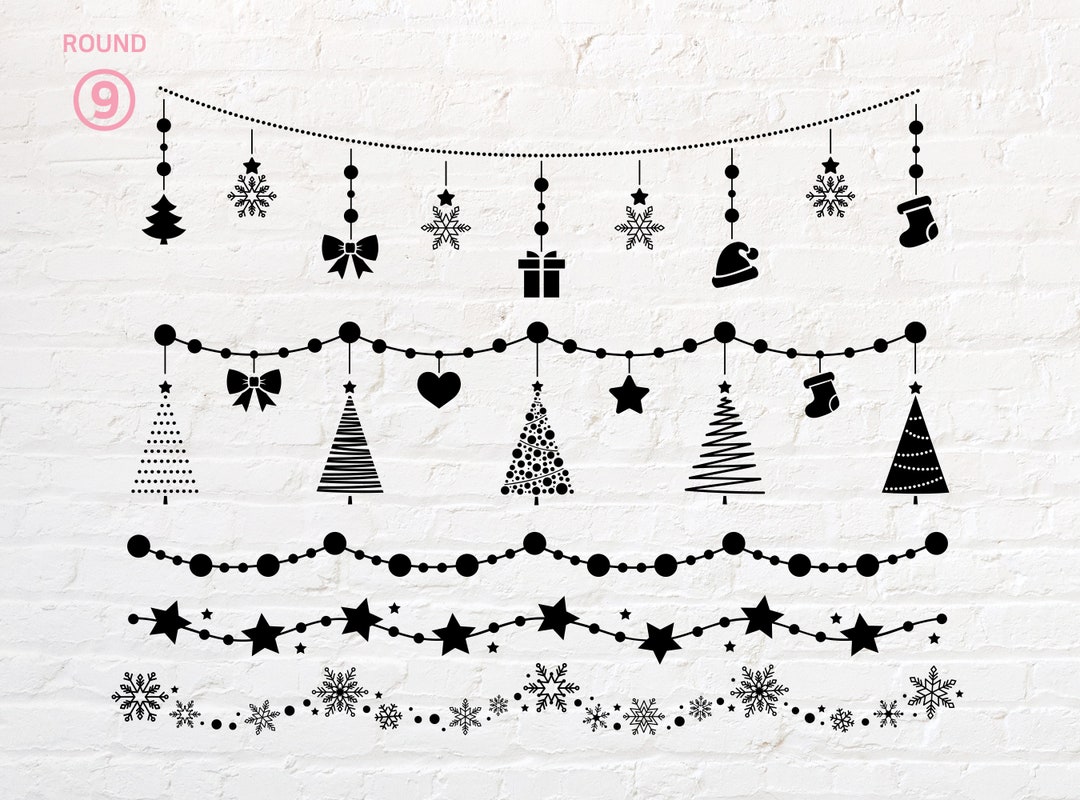 Christmas Lights Tree Svg, Png, Dxf, Eps, Pdf - Etsy