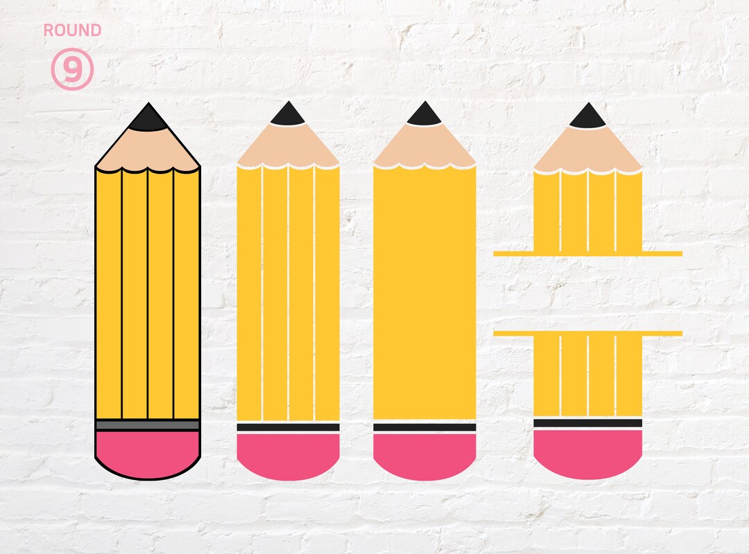 Pencil Svg, Png, Dxf, Eps, Pdf - Etsy