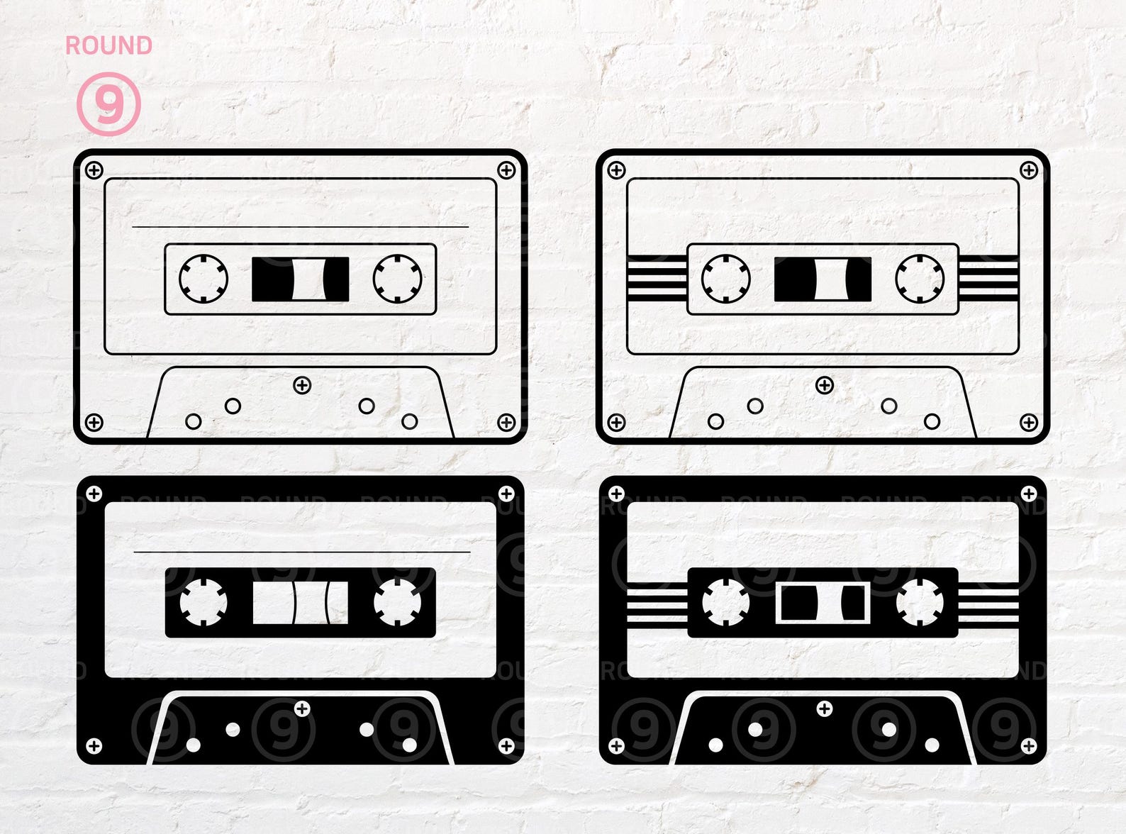 Cassette Tape Svg, Old Tape Svg, Png, Dxf, Eps, Pdf - Etsy