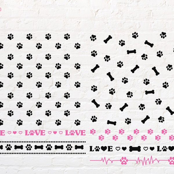 Paw Print Divider - Etsy