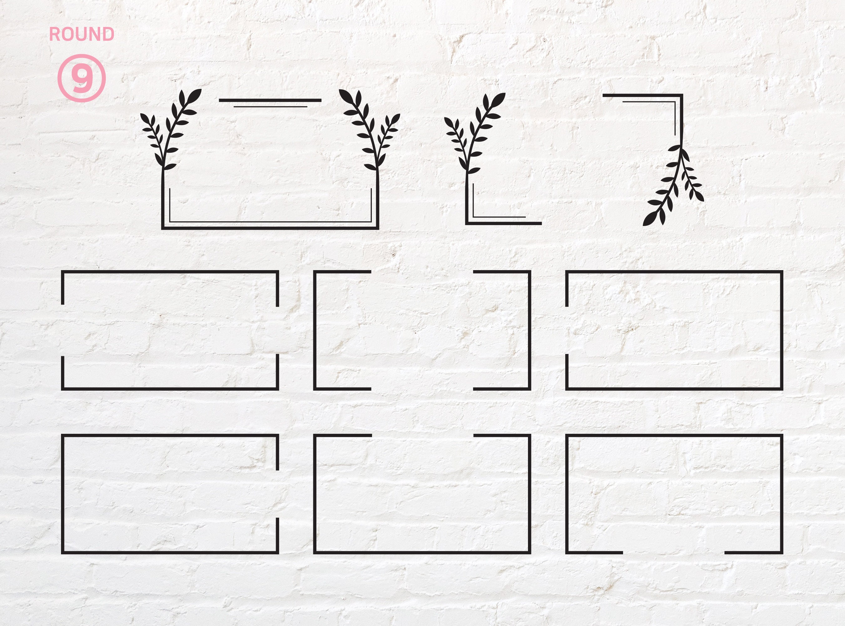 Rectangle Outline Svg, Rectangle Split Svg, Png, Dxf, Eps, Pdf - Etsy UK