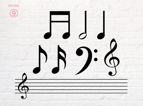 Music Note Svg Png Dxf Eps Pdf - Etsy