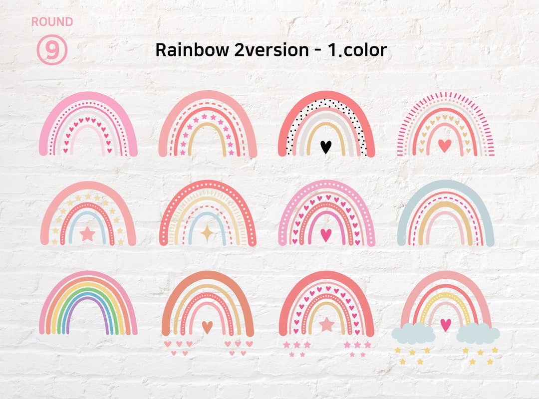 Rainbow Svg, Png, Dxf, Eps, Pdf - Etsy