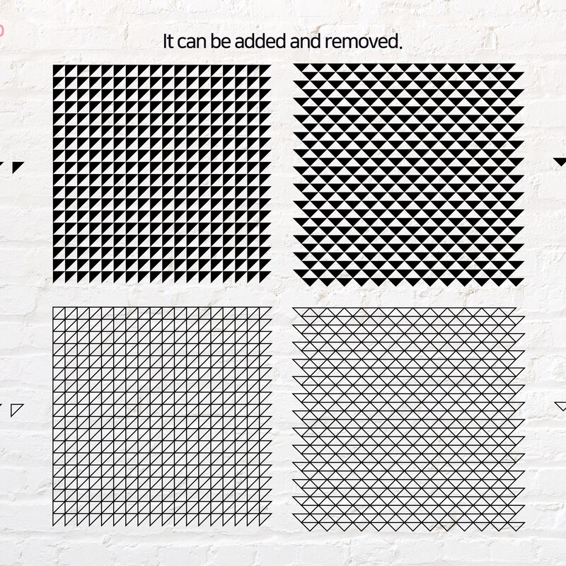 Triangle Pattern - Etsy