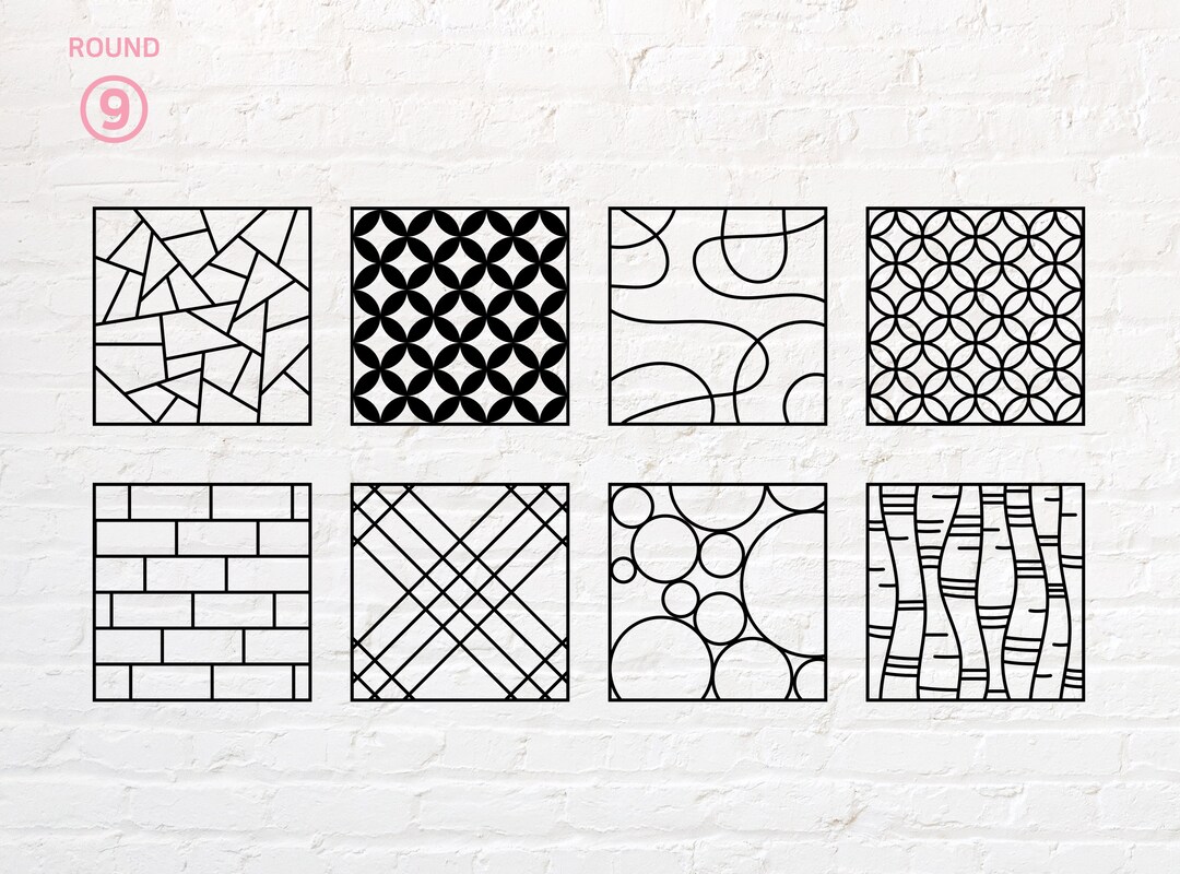 Square Svg, Square Decoration Svg, Png, Dxf, Eps, Pdf - Etsy Australia