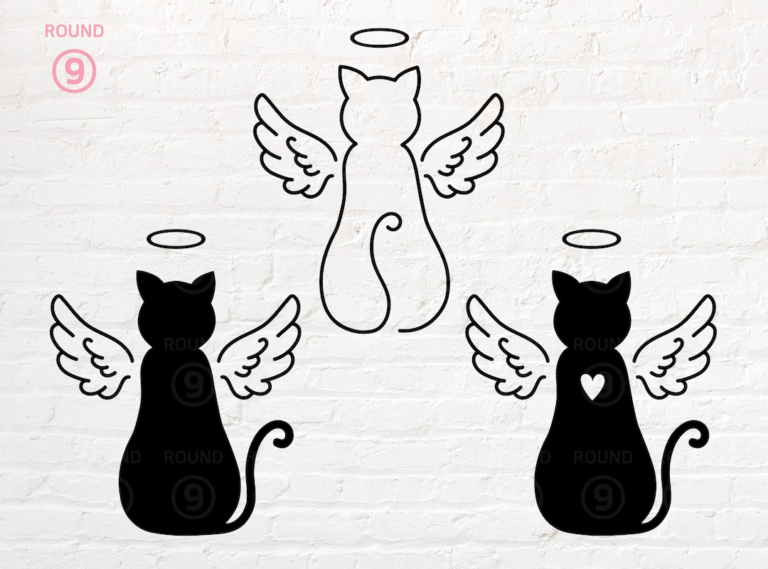 Cat Memorial Svg, Png, Dxf, Eps, Pdf - Etsy