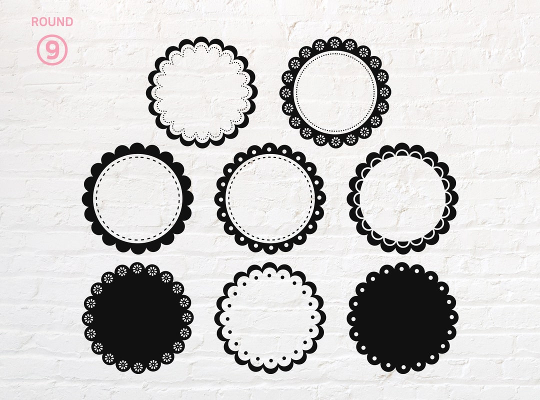 Dotted Circle Svg, Png, Dxf, Eps, Pdf - Etsy