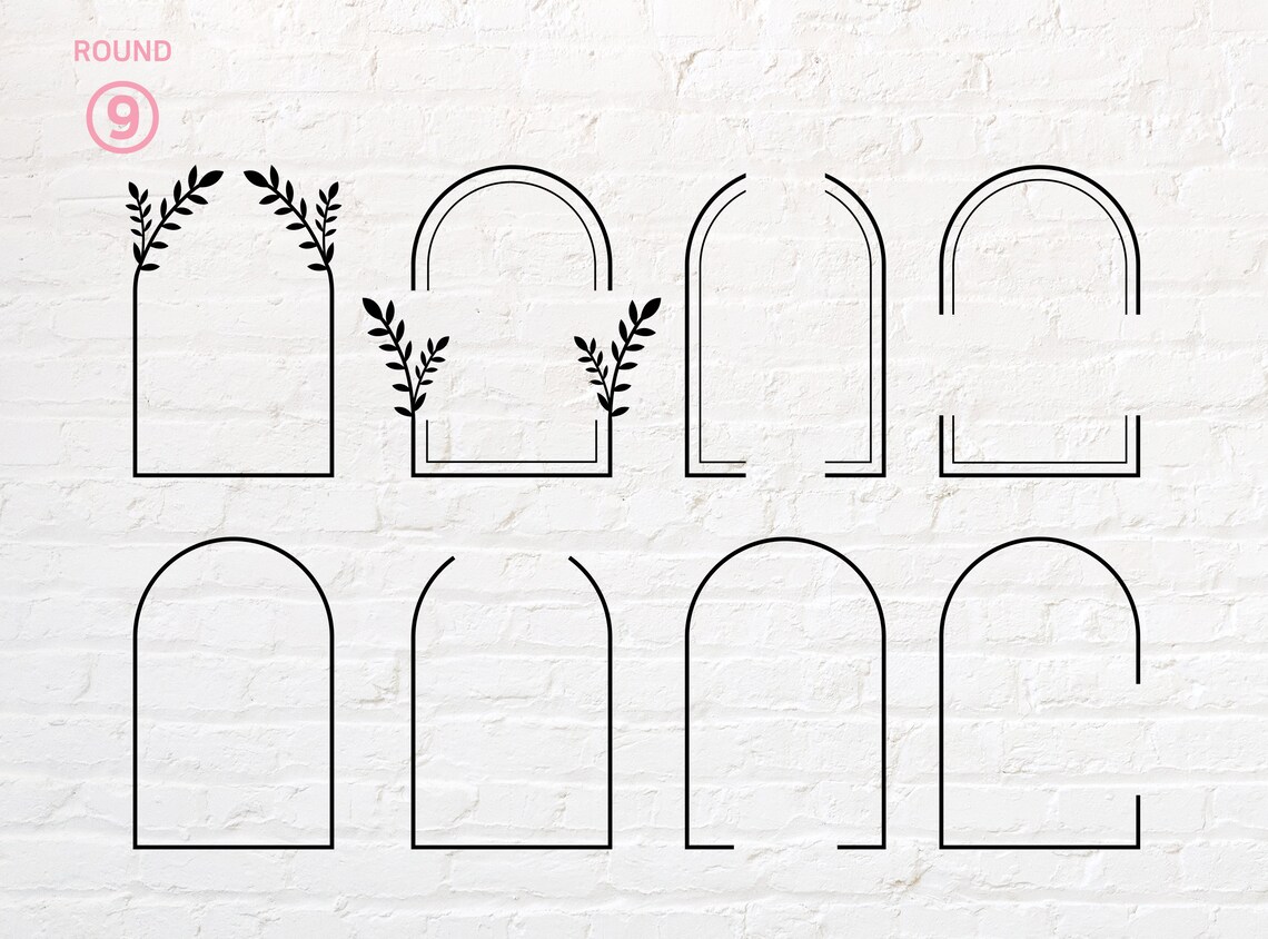 Arch Split Svg Png Dxf Eps Pdf - Etsy