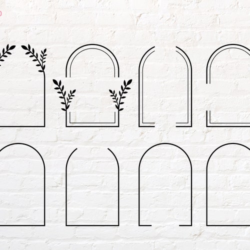 Arch Split Svg Png Dxf Eps Pdf - Etsy