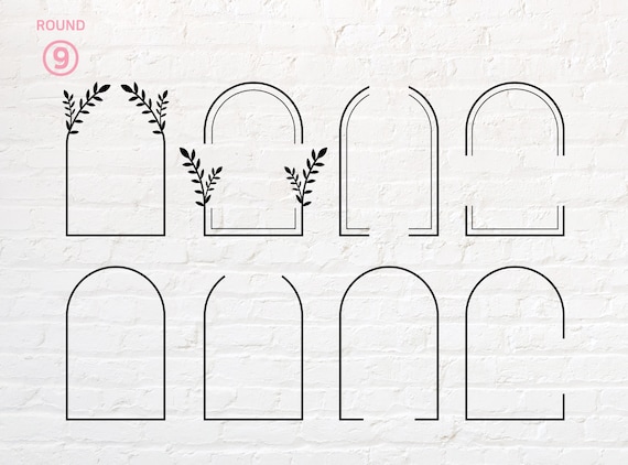 Arch Split Svg Png Dxf Eps Pdf - Etsy