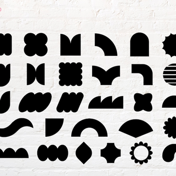 Geometric Shapes - Etsy