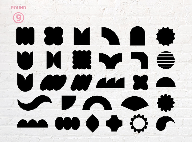 Formas geométricas svg png dxf eps pdf - Etsy España