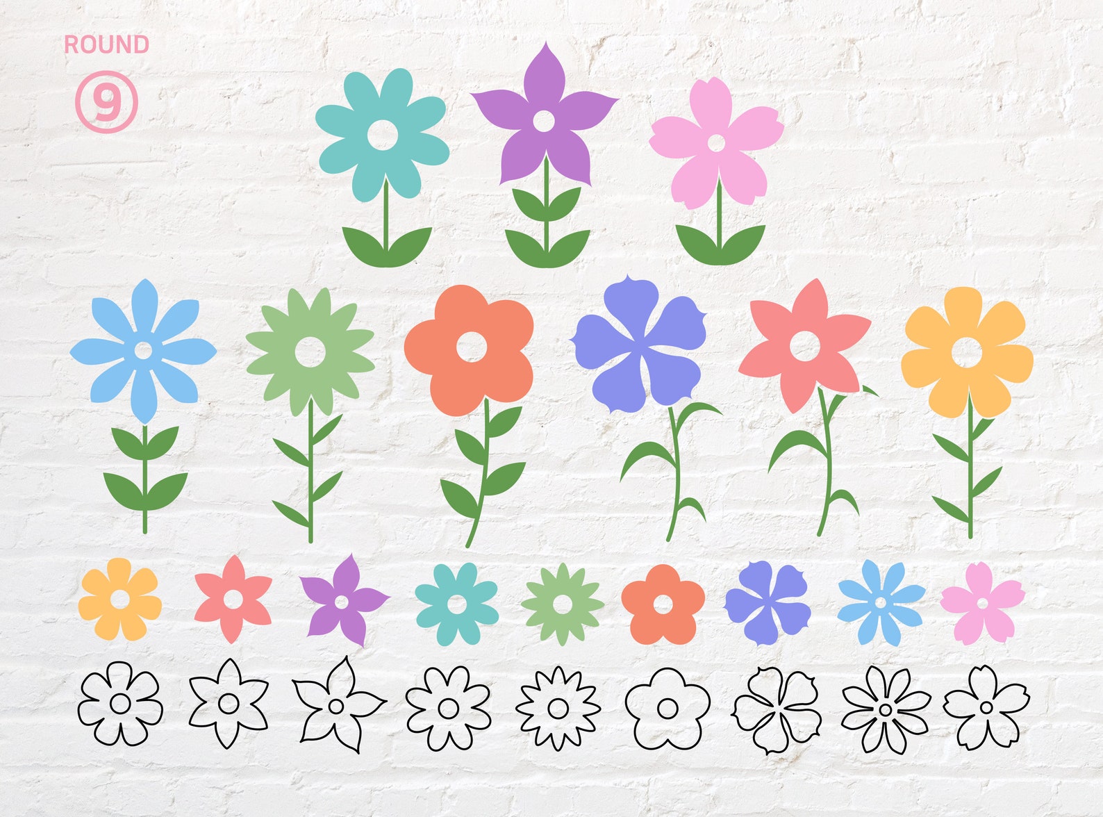 Spring Flower Svg Png Dxf Eps Pdf - Etsy