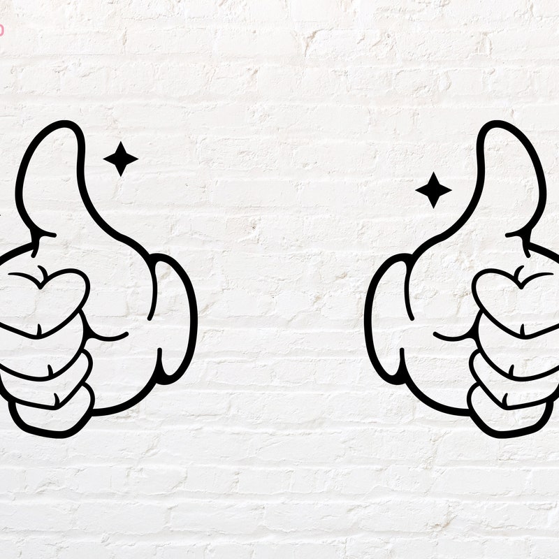 Thumb Svg - Etsy