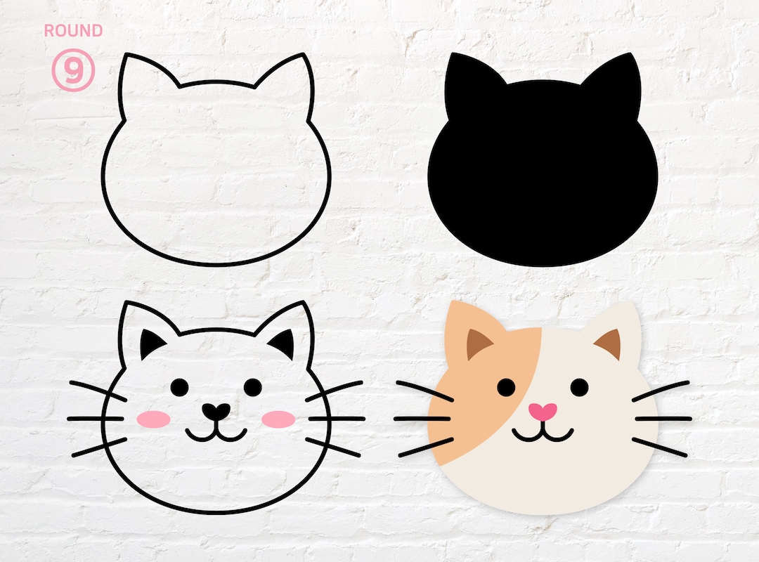 Cat Svg, Png, Dxf, Eps, Pdf - Etsy