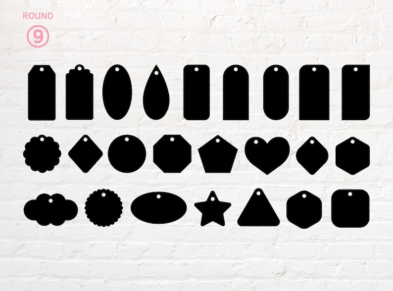 Basic Gift Tag Svg, Png, Dxf, Eps, Pdf - Etsy