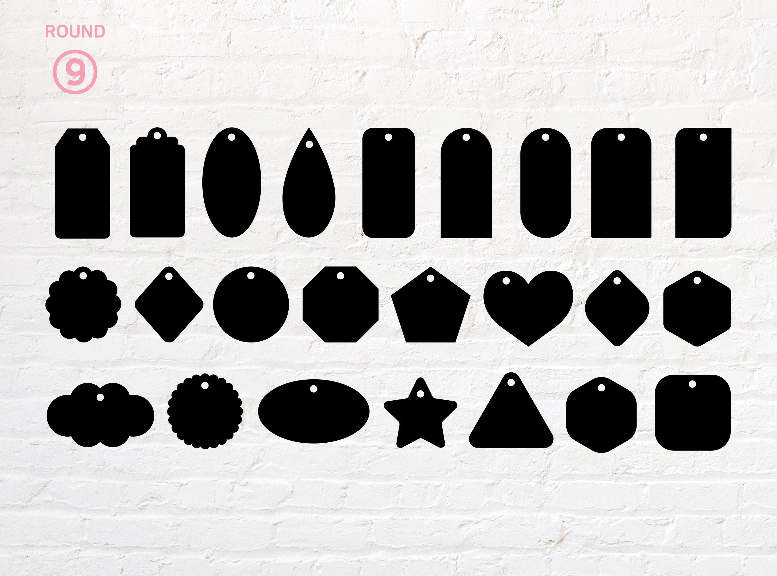 Basic Gift Tag Svg, Png, Dxf, Eps, Pdf - Etsy