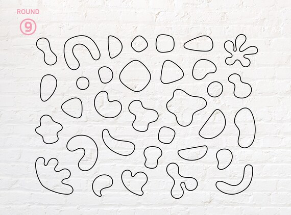 Soft Shape Outline Svg Png Dxf Eps Pdf | Etsy