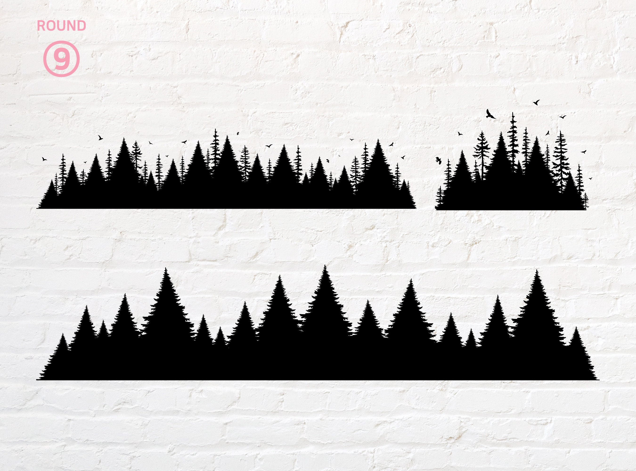 Forest Svg Tree Svg Png Dxf Eps Pdf - Etsy Canada