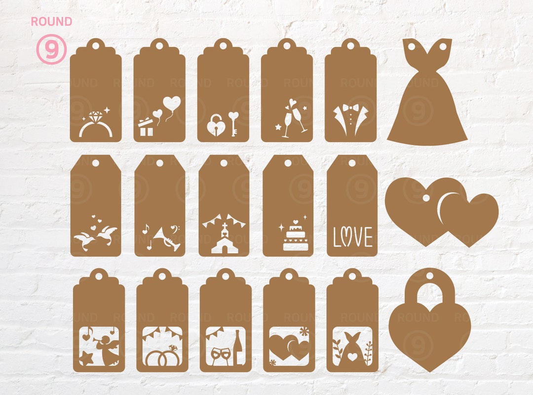 Wedding Gift Tag Svg, Png, Dxf, Eps, Pdf - Etsy