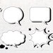 Comic Bubble Svg, Png, Dxf, Eps, Pdf - Etsy