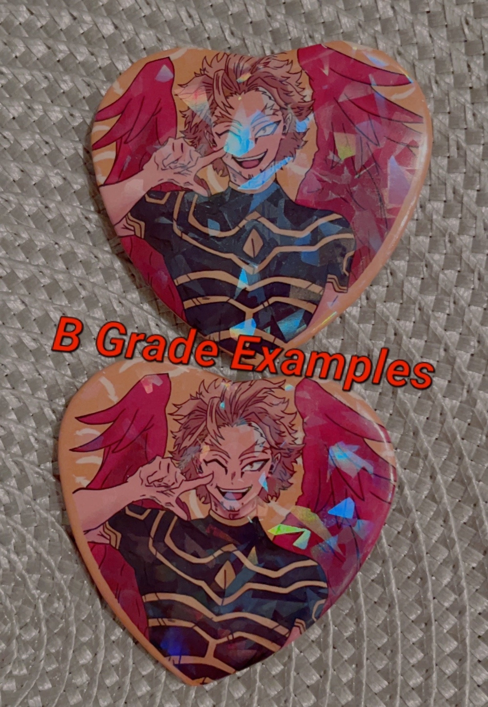 Hawks Heart Pins - Etsy