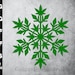 SVG Weed Leaf Snowflake Png Pdf Eps Dxf Custom Name Svg - Etsy