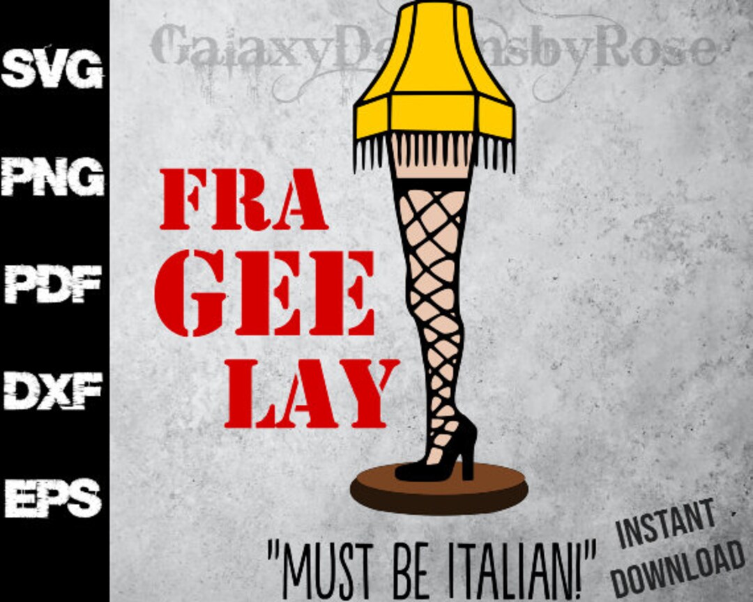 SVG Fra-gee-lay Png Pdf Dxf Eps Funny Christmas Movie - Etsy
