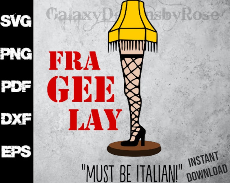 SVG Fra-gee-lay Png Pdf Dxf Eps Funny Christmas Movie - Etsy UK